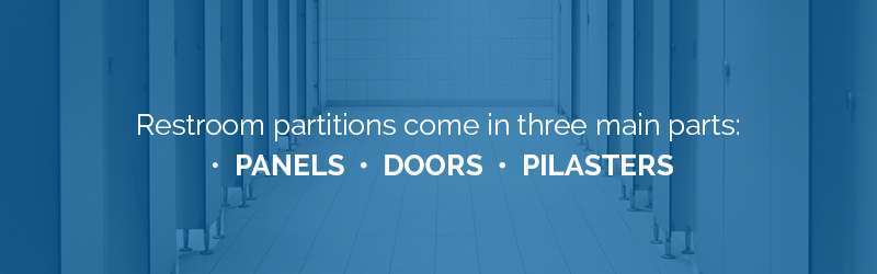 Bathroom Partition Installation - One Point Partitions