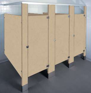 Laminate Bathroom Partitions | One Point Partitions