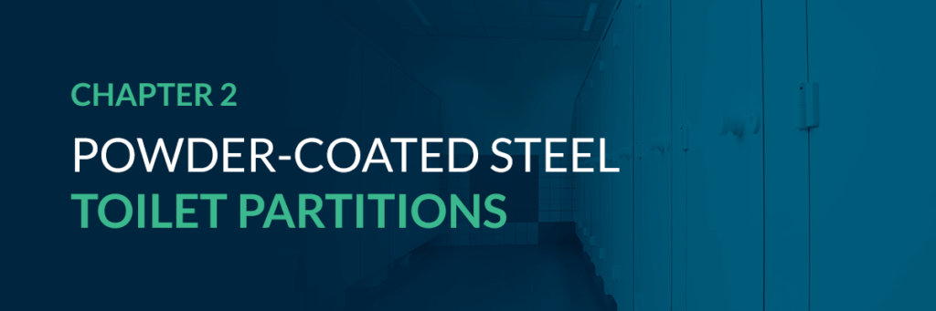 Chapter 2: Powder-Coated Steel Partitions - One Point Partitions