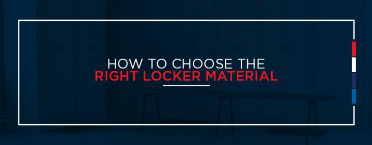 How to Choose Your Locker Material - One Point Partitions